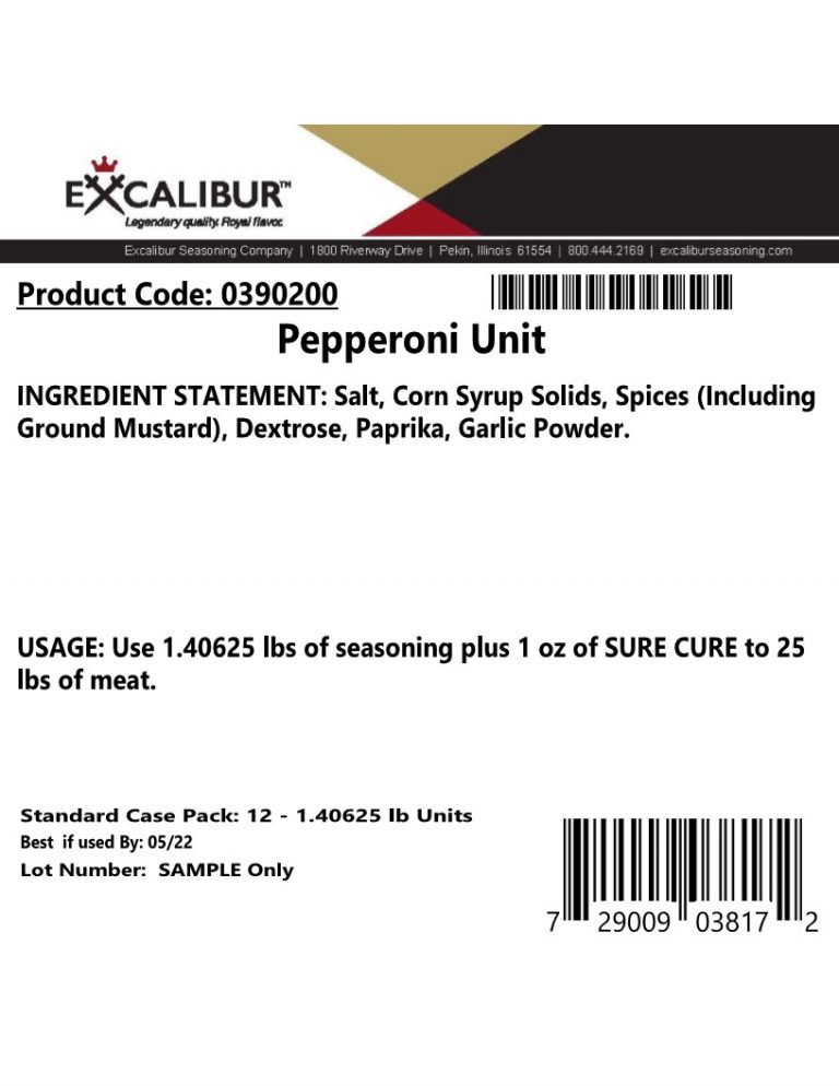 Pepperoni Unit - North Central Foods