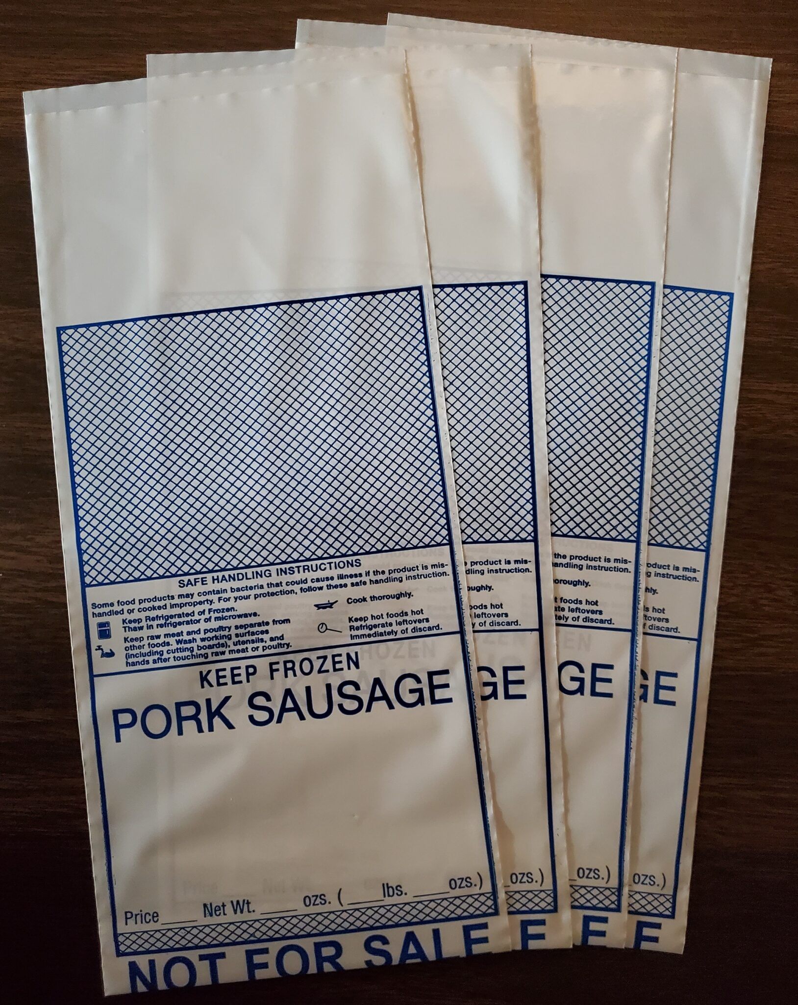 1# Pork Sausage NFS Bags 1000/CS - North Central Foods