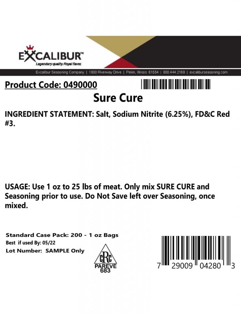 Sure Cure 1 Ounce/Bag - North Central Foods